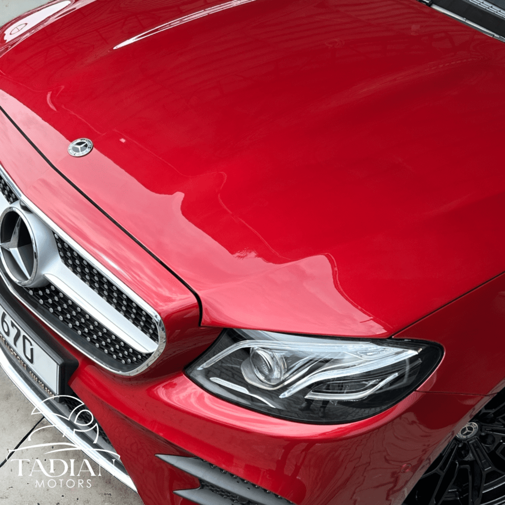 Mercedes-Benz E-class 2021 Red